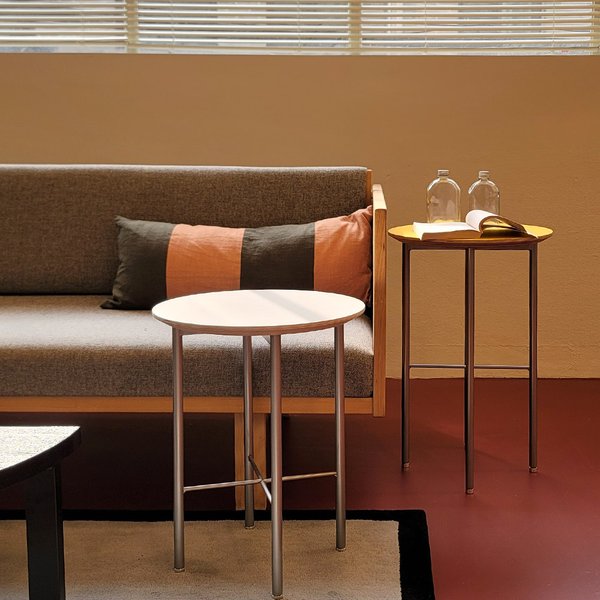 아이언 원형 소파 침대 거실 사이드테이블 높이 500 600 2size - SSG.COM