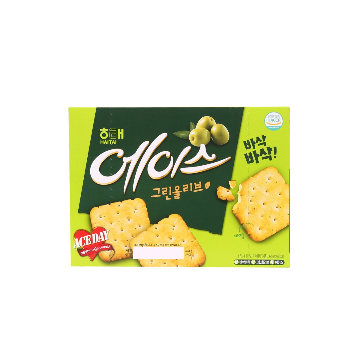 [해태] 에이스그린올리브364g - SSG.COM