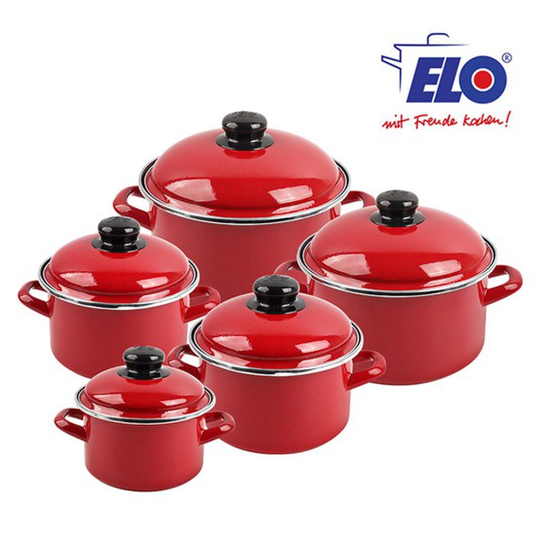 ELO 갤럭시 법랑 깊은형 냄비 5종세트 / 인덕션냄비, 믿고 사는 즐거움 SSG.COM