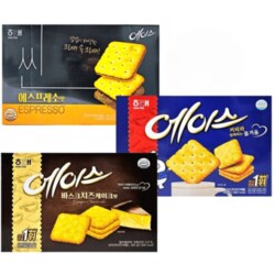 해태제과 쿠키 에이스 364g + 에이스 씬 에스프레소 맛 291g + 에이 - SSG.COM