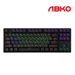 앱코 KN01 텐키리스 PBT RGB 무접점 게이밍 키보드 블랙 45g - SSG.COM