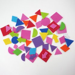 EVA 모양 스티커 도형 세모 네모 반원 화살표_P322217632 - SSG.COM