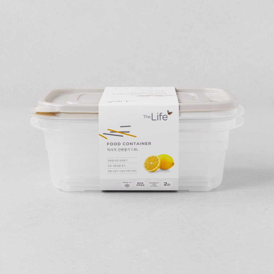 더라이프 간편용기(직) 1.8L*2P, 이마트몰, 당신과 가장 가까운 이마트