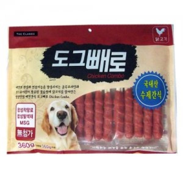 도그빼로 닭고기 420g-아침애 - SSG.COM