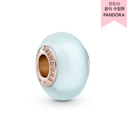 [백화점 보증서 제공]로즈 매트 블루 무라노 글라스 참 _789420C00 - 신세계백화점