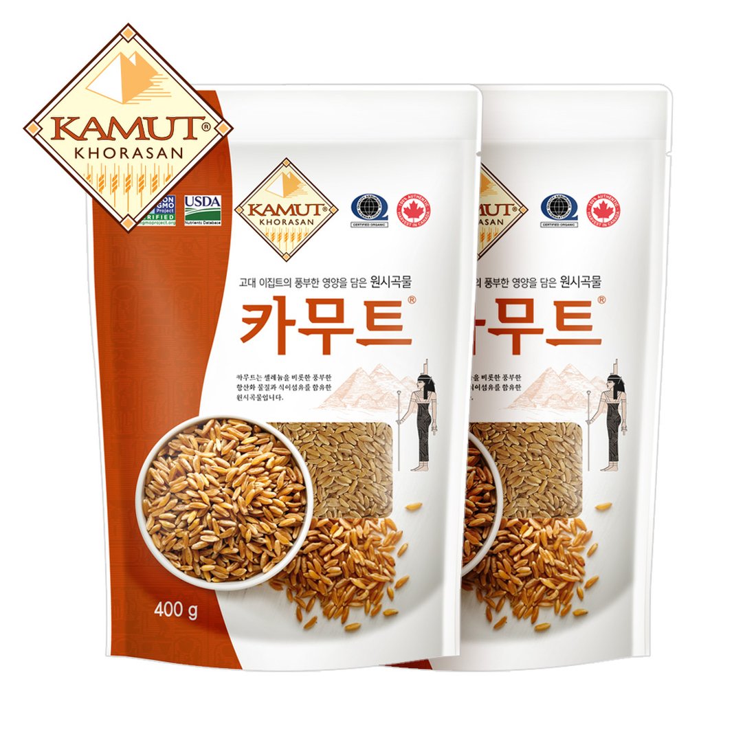 정품 카무트 쌀 800g (400gX2봉), 이마트몰, 당신과 가장 가까운 이마트