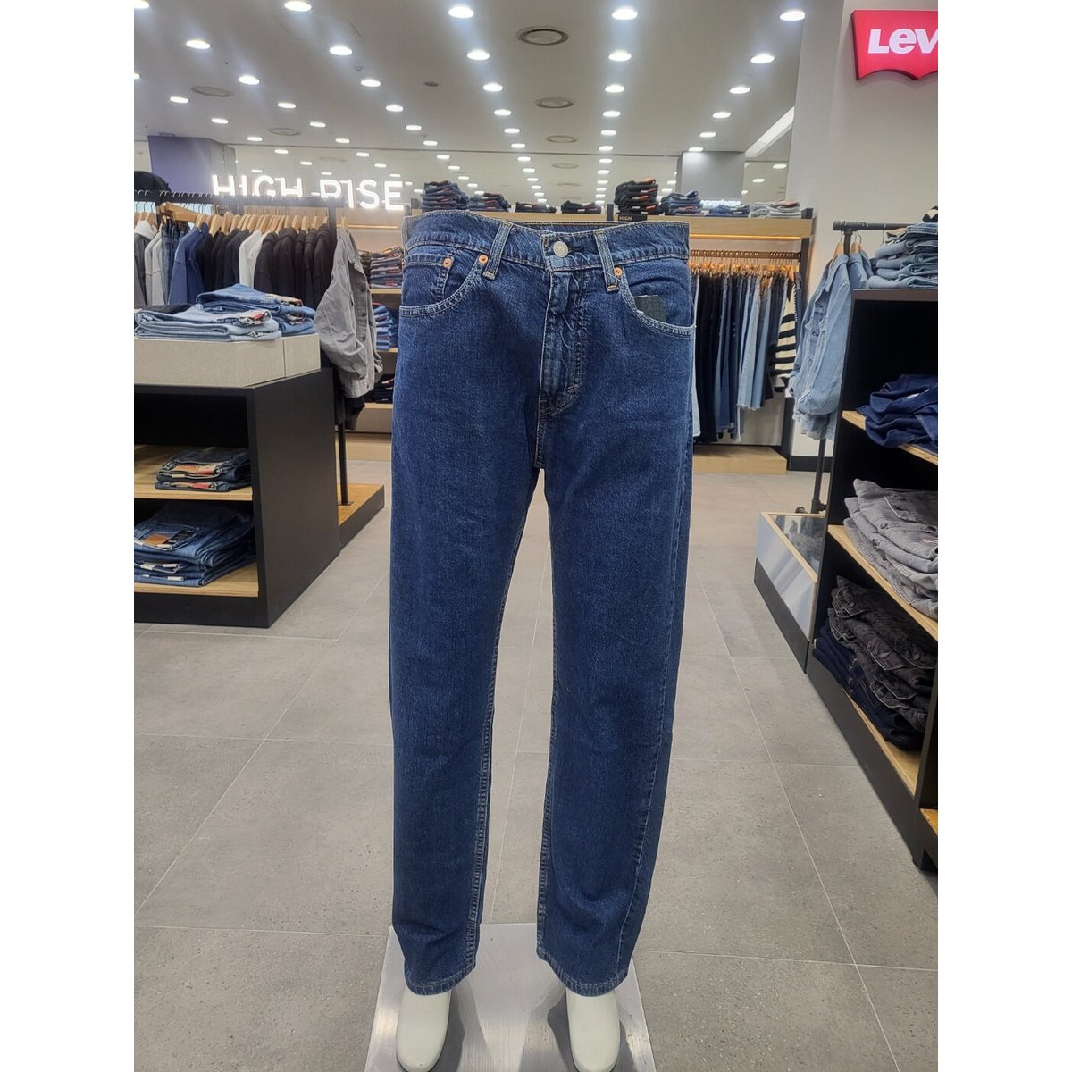 [리바이스] 505 레귤러중청 미디엄블루 청바지 00505-2916 - SSG.COM