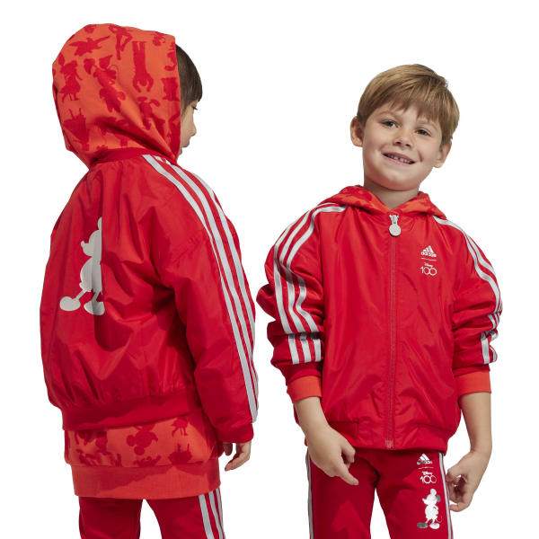 키즈 아디다스 X 디즈니 100 윈드브레이커 바람막이 재킷 점퍼 아우터 트레이닝(IJ9057) - SSG.COM