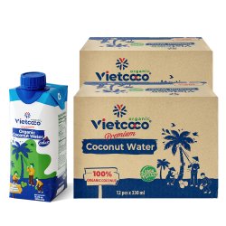 비엣코코 유기농 코코넛워터 100% 330ml 두박스 24개 - SSG.COM