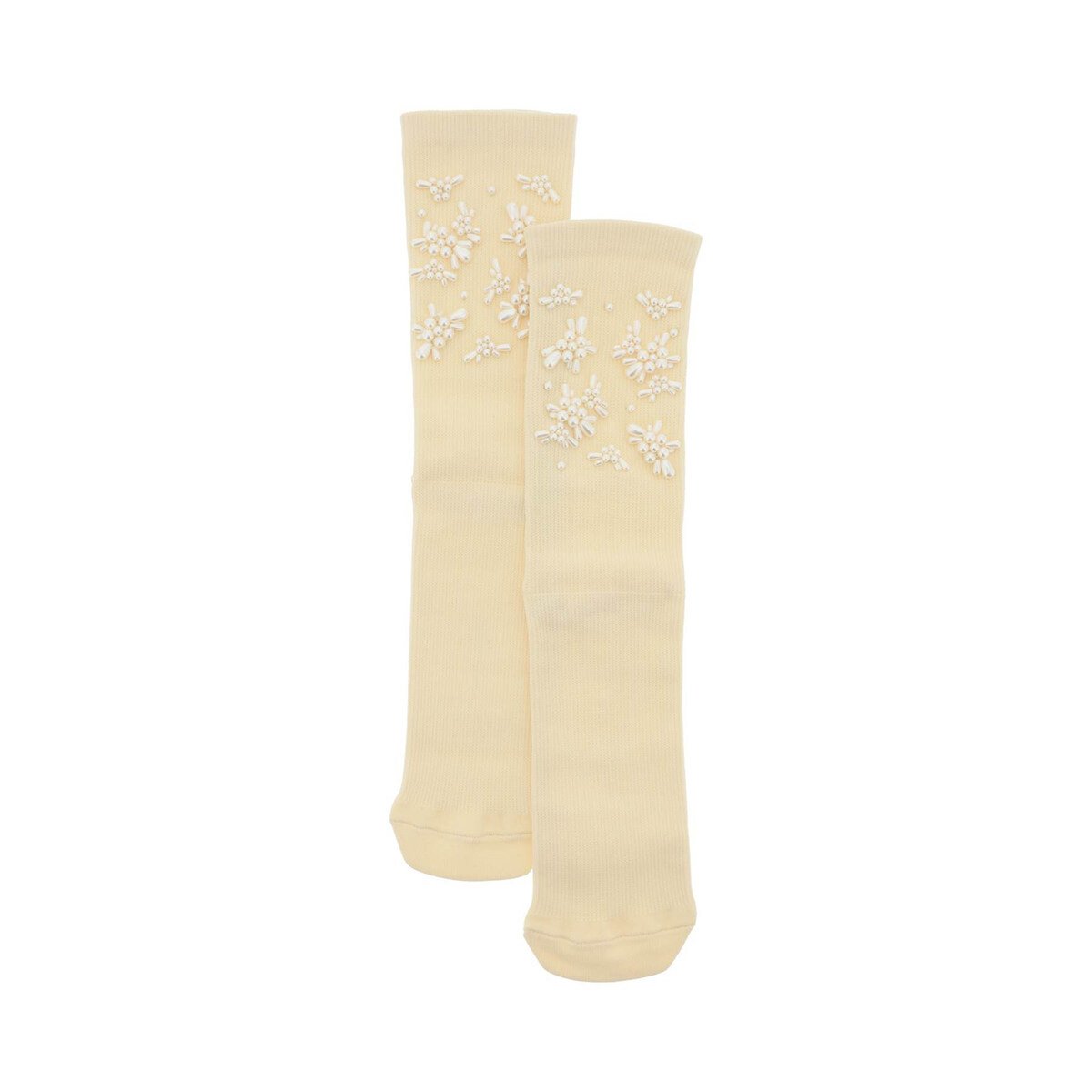 [Simone Rocha]Simone Rocha SS22 Simone rocha flower embellished socks ...