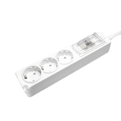 국산 4000W 고용량 멀티탭 고전력 누전차단 3구 40CM - SSG.COM