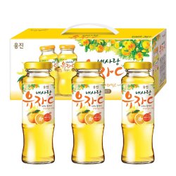 웅진 내사랑 유자C 180ml x 24병 유자차 음료수 - SSG.COM