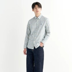 21FW 블루 글렌 체크 셔츠(BC1964O09P) - SSG.COM