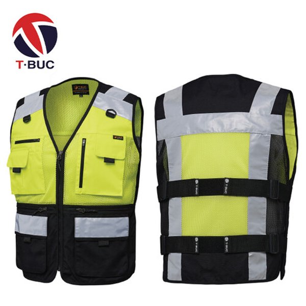 티뷰크 작업조끼 TBS-5012 신호수조끼 현장 형광 - SSG.COM