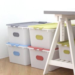 프리미엄 네임텍 리빙박스 56L 1개 - SSG.COM