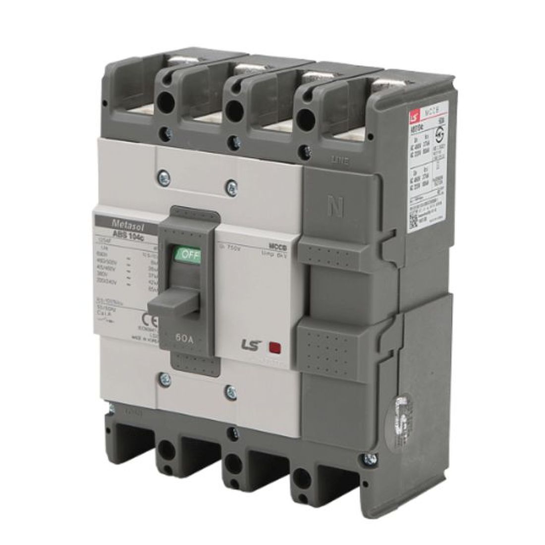 배선차단기 ABS LS산전 104C 4P 60A 85KA, 믿고 사는 즐거움 SSG.COM