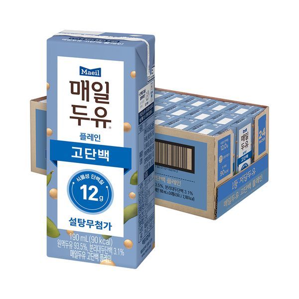 매일두유 고단백 190ml 24팩_P308933271 - SSG.COM