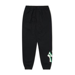 공용 베이직 메가로고 루즈핏 조거팬츠(3APTB0224-50BKS) - SSG.COM