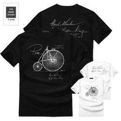 더네임스튜디오 유니크한 반팔티 클래식자전거 M~2XL 빅사이즈 티셔츠 - SSG.COM