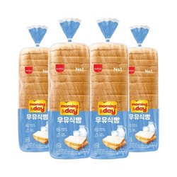 [JH삼립] 모닝데이 우유식빵 720g 4봉 - SSG.COM