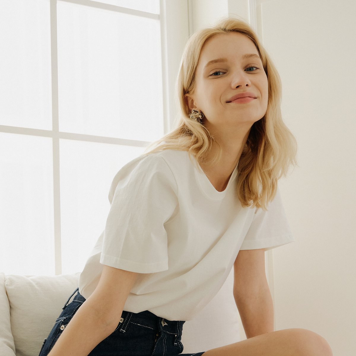 SILKET T-SHIRT_WHITE - SSG.COM