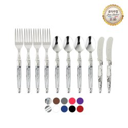 [SET] 라귀올 디저트 샐러드포크+커피스푼+버터나이프 3종 10P(기프트박스) - SSG.COM