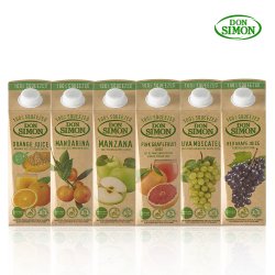 돈시몬 100% NFC 착즙 주스1L 6팩 (적포도,오렌지,자몽,사과,백포도,만다린,토마토) - SSG.COM
