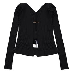 자크뮈스 23SS 블랙 르 마이유 프랄루 카디건 223KN500 2190 990 - SSG.COM
