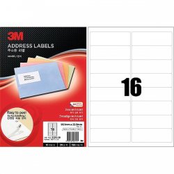 3M주소용라벨21316 100매 - SSG.COM