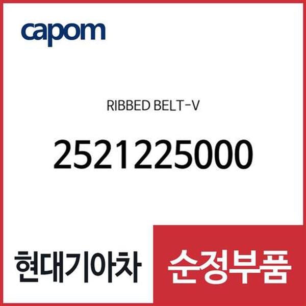 리브드 벨트-V (2521225000) NF쏘나타, 뉴 카렌스, YF쏘나타, K7, 그랜저TG - SSG.COM
