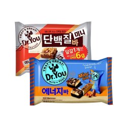 오리온 에너지바 미니330g + 단백질바 미니 337.5g - SSG.COM