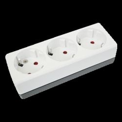 신주 노출접지콘센트 SJ-C3661 3구(220V용) (10)EA - SSG.COM