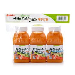 [서울우유]아침에주스 100% 제주 감귤 (210ml*3개) - SSG.COM