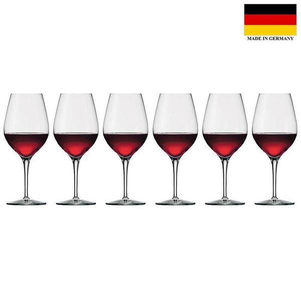 [해외직구] 쇼트즈위젤 엑스퀴짓 라지 레드 와인잔 프리미엄 크리스탈 유리 (독일생산) 480ml 6입 Stolzle Exquisit Large Red Wine Premium ...