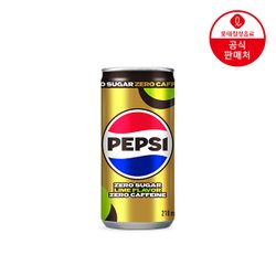 [본사직영] 펩시제로슈거 제로카페인 라임향 210ml x 30캔 - SSG.COM
