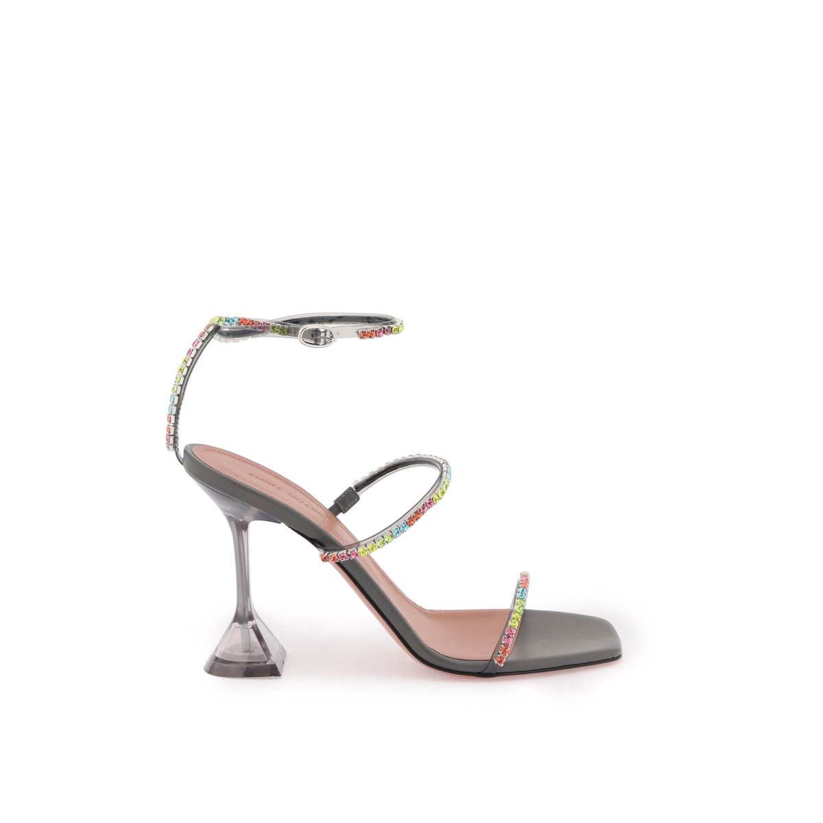 [아미나무아디] Sandals GILDA GLASS SANDAL GREY COCKTAIL RAINBOW - SSG.COM