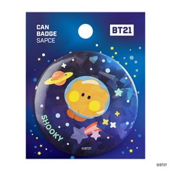 BT21 캔뱃지 [SPACE]- 슈키(SHOOKY) - SSG.COM