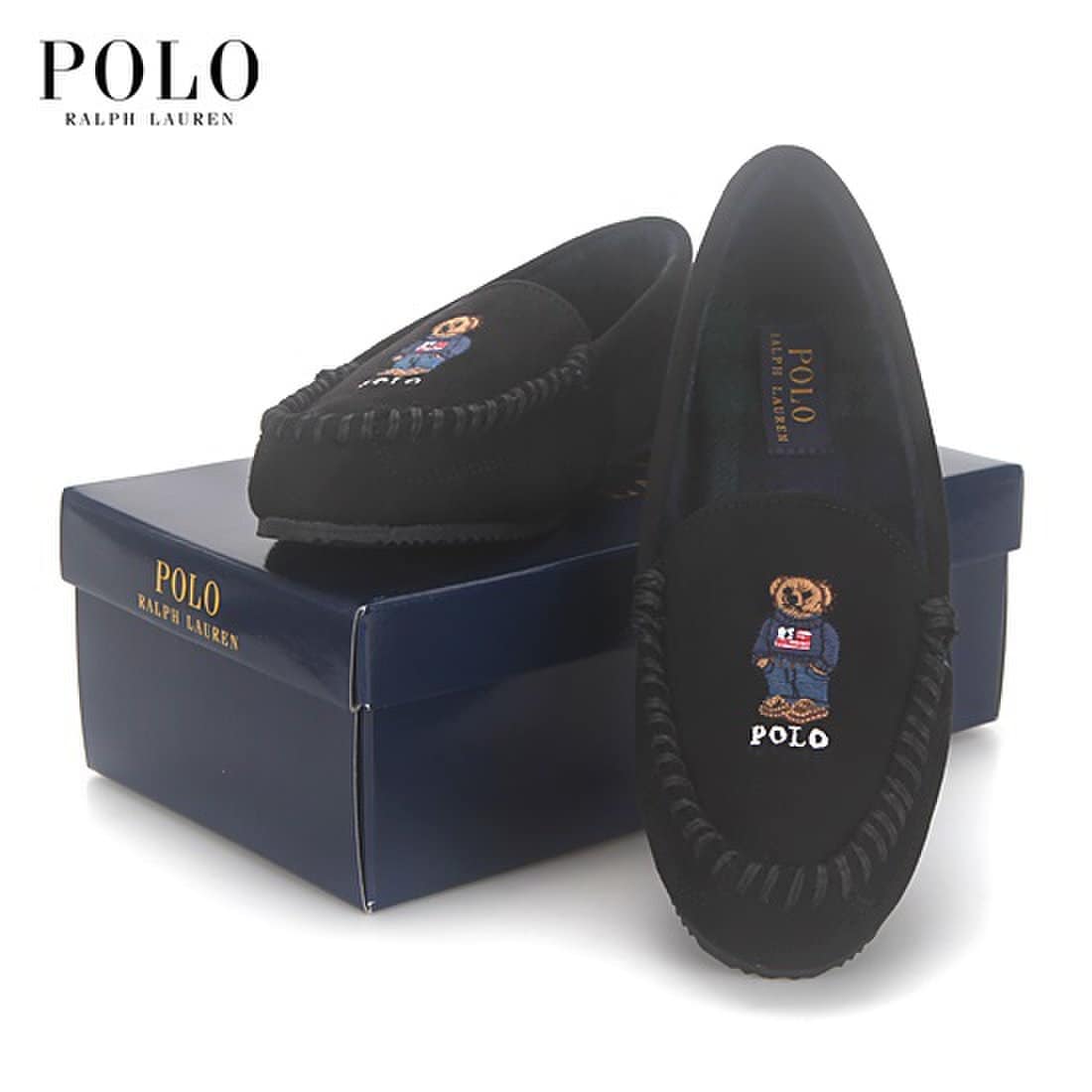 [폴로성인]POLO DEZI V BEAR / BLACK MICROSUEDE RFS11246W, 신세계백화점