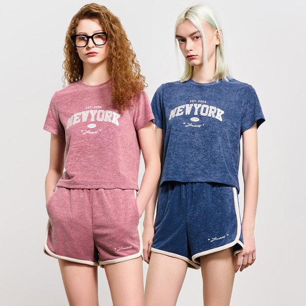 WOMAN 뉴욕 테리 하프 세트 [3COL] / WBD2L51541SET - SSG.COM