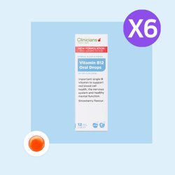 클리니션스 비타민 B12 오랄 솔루션 12ml X6 - SSG.COM