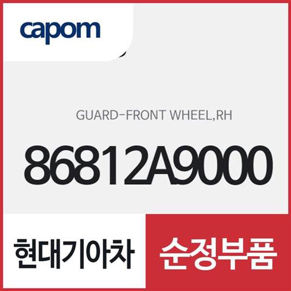 앞바퀴 휠 가드,우측(조수석쪽) (86812A9000) 카니발 - SSG.COM