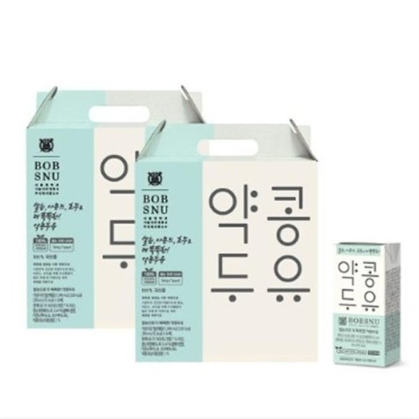 밥스누 쌀눈 아몬드 호두 약콩두유 190ml 32팩 - SSG.COM
