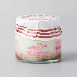 [밀키요] 보틀& 콩포트 딸기 130g - SSG.COM