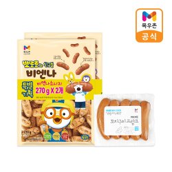 [목우촌]뽀로로 비엔나 270g x 2 + 프라임 꼬치구이 400g - SSG.COM