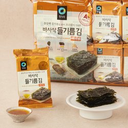 [청정원] 들기름 바사삭김 (16봉) (4g*16) - SSG.COM