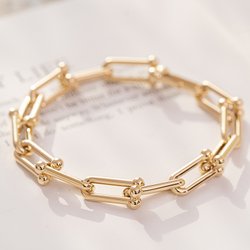 14k 더블링 체인 팔찌 - SSG.COM