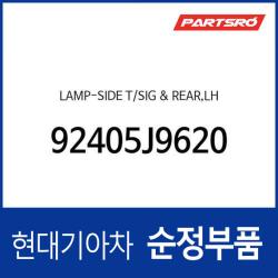 방향지시등(휀다 측면) 리어,좌측 (92405J9620) 더뉴 코나, 더뉴 코나 하이브리드 현대모비스부품몰 - SSG.COM