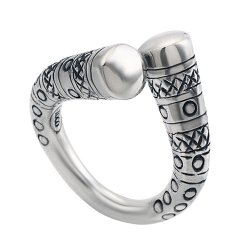 925 Silver Modern Antique Ring 09 - SSG.COM