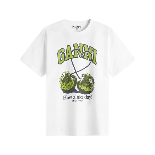 [스타필드 수원] 가니 베이직 저지 체리 릴렉스드 반팔 티셔츠 T4291 151 - SSG.COM