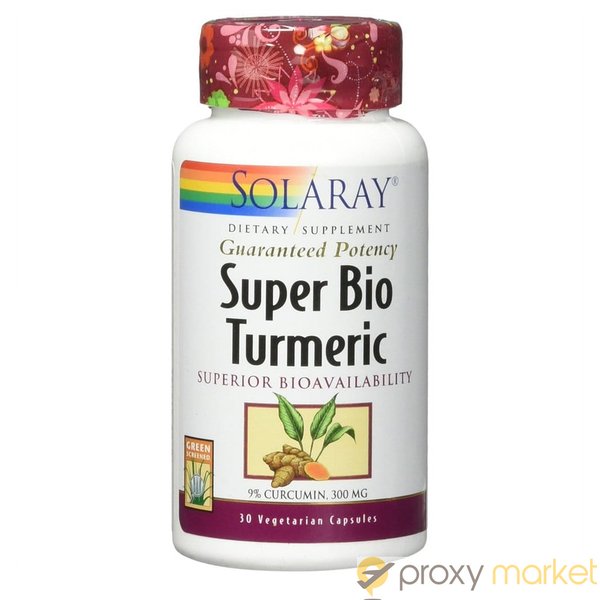 [해외직구]Solaray Super Bio Turmeric Curcumin 솔라레이 슈퍼 바이오 터메릭 커큐민 300mg 30정 ...